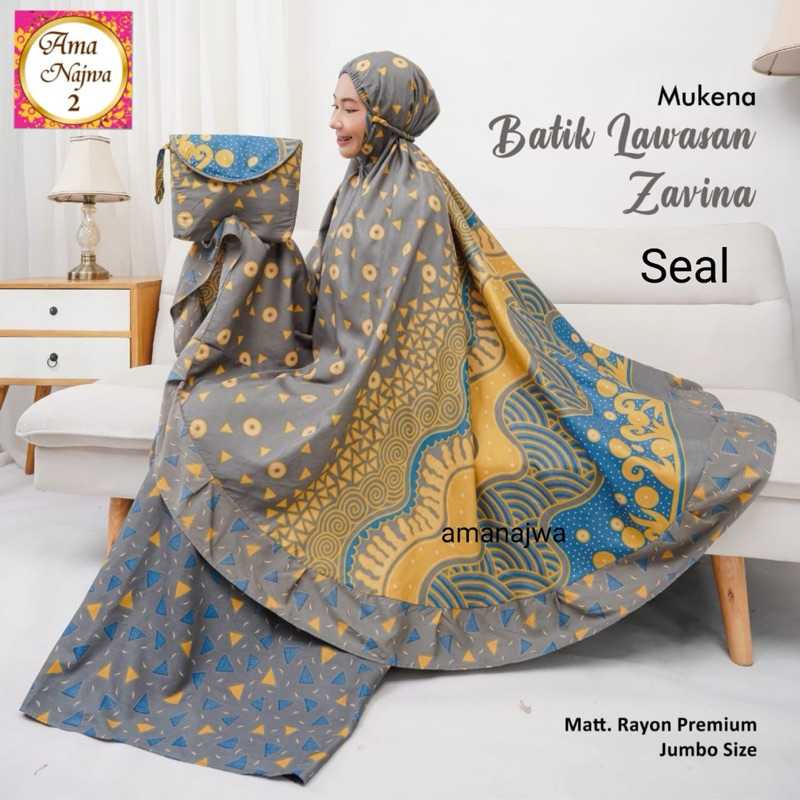 Jual MUKENA BATIK LAWASAN ZAVINA by AMA NAJWA | Shopee Indonesia