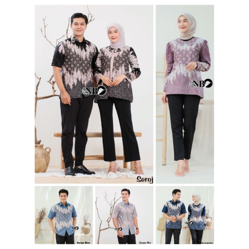 Jual Batik Couple Batik Couple Modern Batik Wanita Jumbo Baju Batik ...