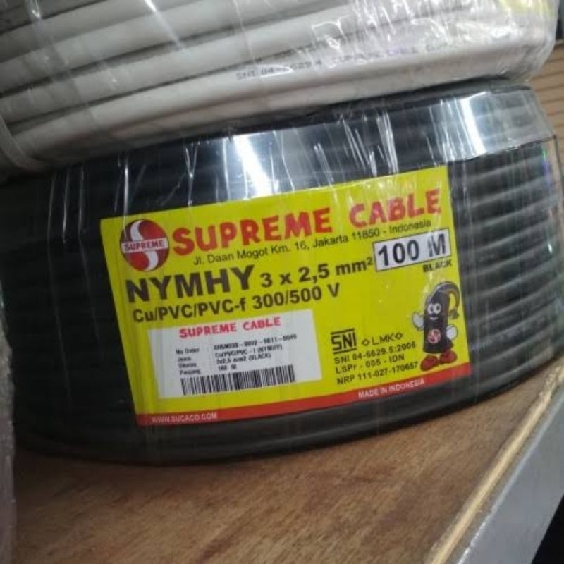 Jual Kabel NYYHY 3x2,5 Supreme meteran | Shopee Indonesia