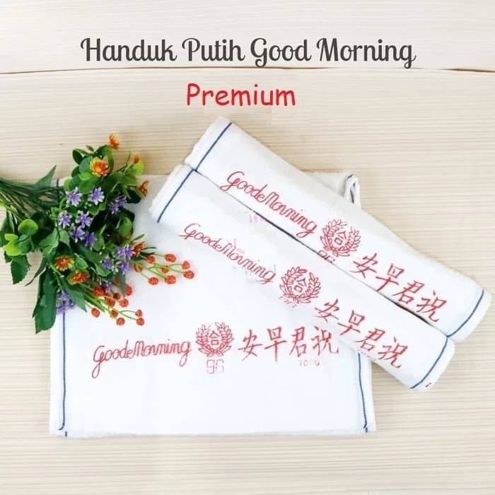 Jual Handuk Salon standard tipis Good Morning PREMIUM Handuk lap handuk ...