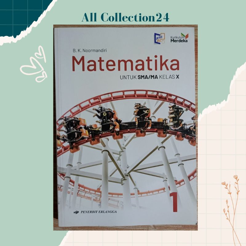 Jual Matematika SMA/MA Kls X (Jilid 1) Kurikulum Merdeka Penerbit ...