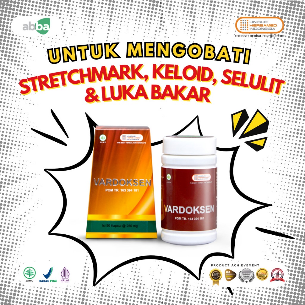 Jual HERBAL VARDOKSEN - Herbal STRECHMARK KELOID SELULIT VARISES & LUKA ...