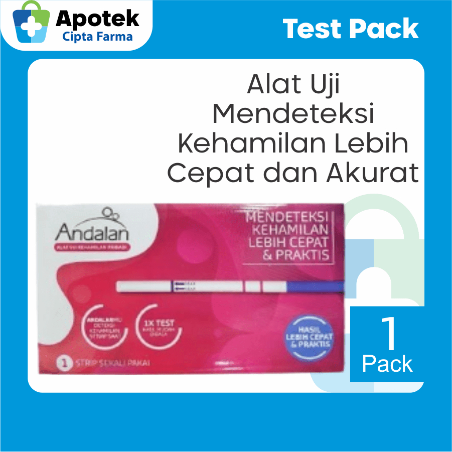 Jual Andalan Strip Andalan Test Pack Tespek Test Pack Andalan Test Pack ...