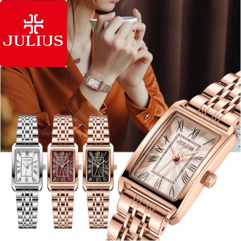 Jual JULIUS JA-1252 Official Store Original Jam Tangan Korea Rantai ...