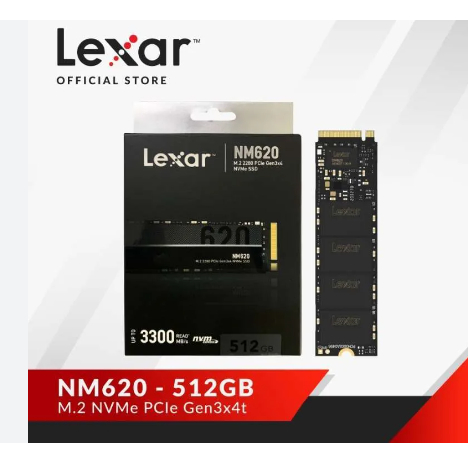 Jual SSD LEXAR Internal M2 512GB NM620 2280 PCIe | Shopee Indonesia