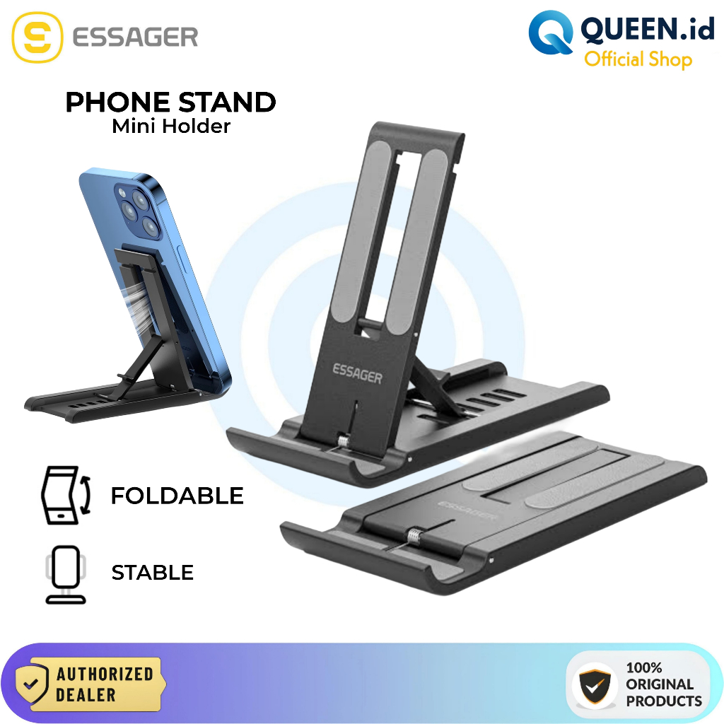 Jual Essager Phone Stand Holder Adjustable Holder HP Meja Stand Ponsel ...