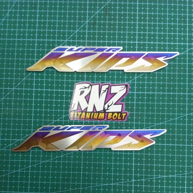 Jual Emblem Body Super kips titanium Vietnam | Shopee Indonesia
