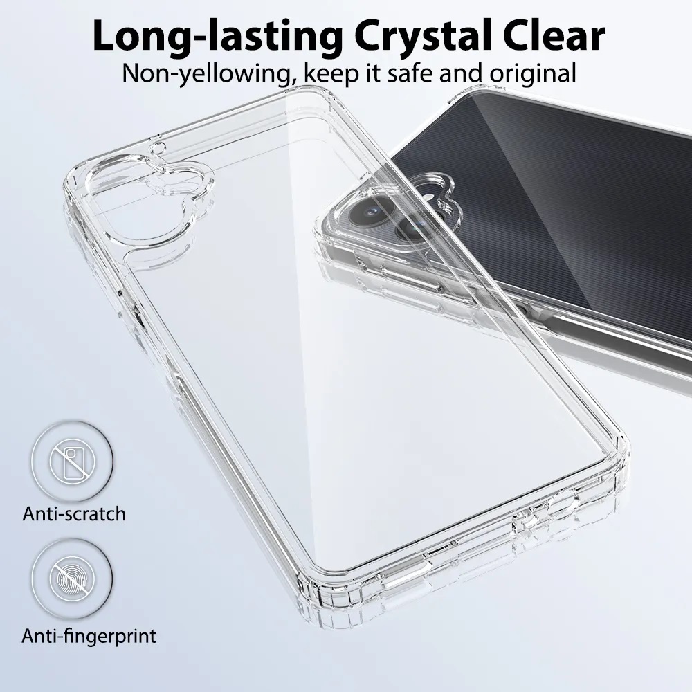 Jual CASE SAMSUNG GALAXY A06 / A05 / A05S FUSE HYBRID CRYSTAL CLEAR ACRYLIC | Shopee Indonesia