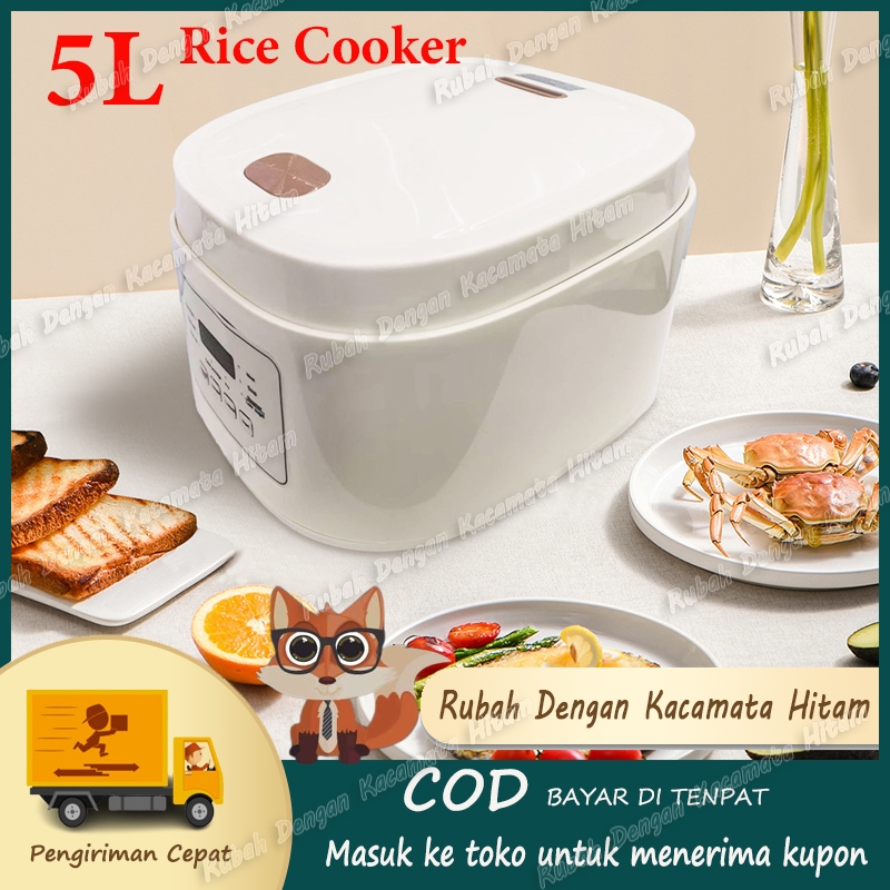 Jual Rice cooker/Penanak Nasi Kapasitas Besar 5 Liter Reservasi Pintar ...
