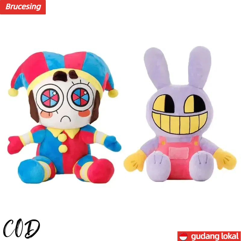 Jual 20cm Boneka Pomni Jax Digital Circus Mainan Boneka Pomni DIgital ...