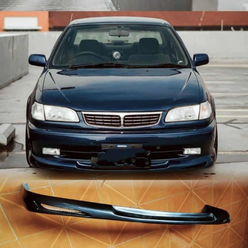 Jual bodykit depan all New Corolla 1.8,ae112 hitam dopt | Shopee Indonesia