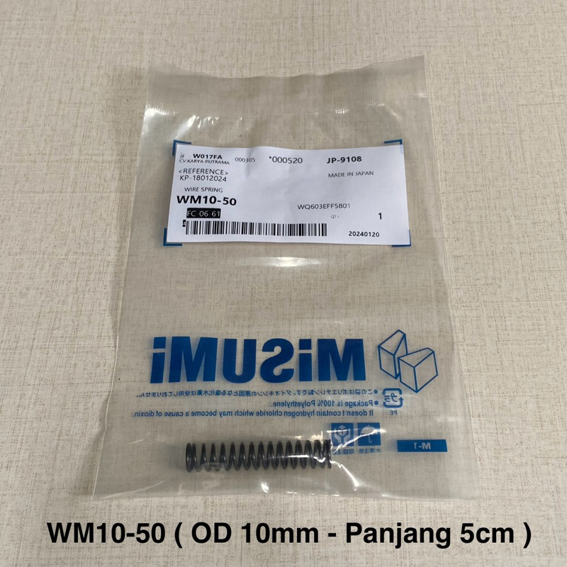 Jual Per misumi bulat original japan WM10-50 | Shopee Indonesia