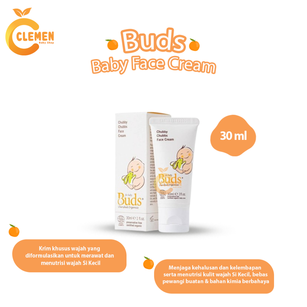 Jual Buds Baby Face Cream 30ml | Shopee Indonesia