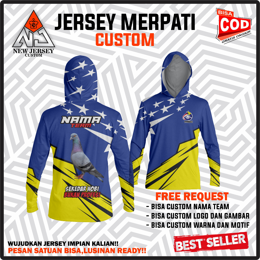 Jual Jersey Merpati Custom Terbaru Bebas Request Desain | Shopee Indonesia