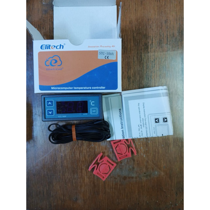 Jual Thermostat Elitech STC-100A Temperature Control Digital STC-100 A Ori | Shopee Indonesia