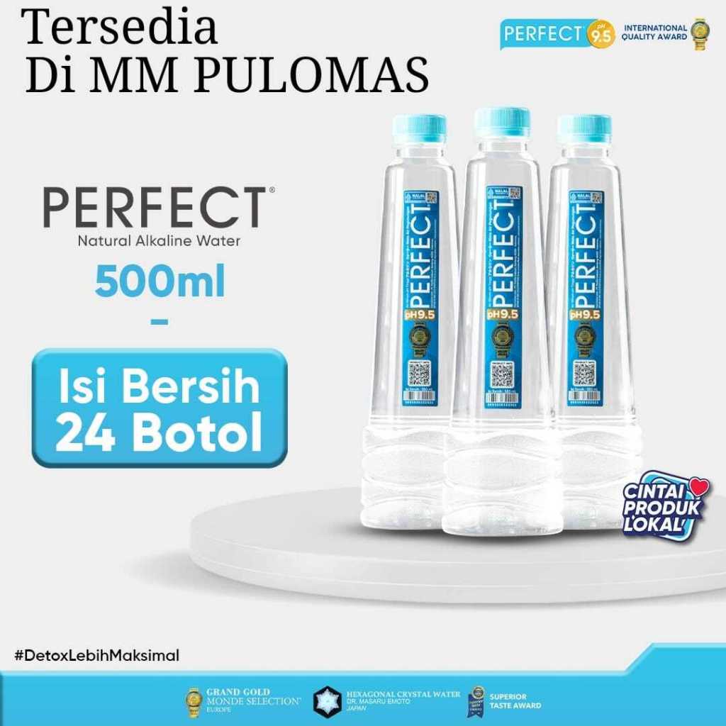 Jual Perfect Alkaline Water 500 ML - 1 Dus 24 Botol | Shopee Indonesia