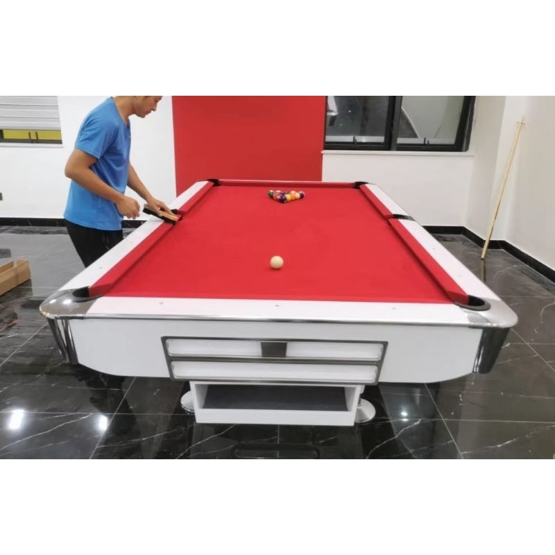 Jual Meja Billiard 9feet biliard table bilyar pool table full set ...