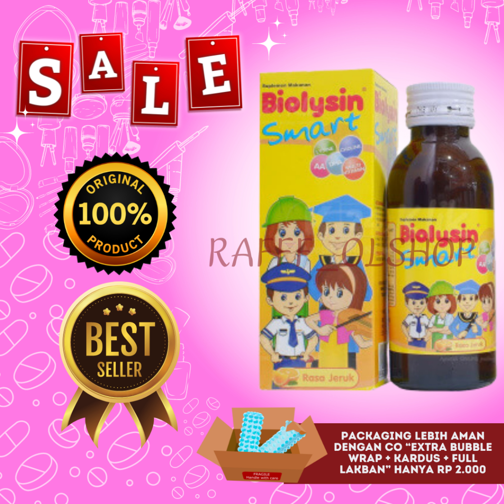 Jual BIOLYSIN SMART SYRUP 100 ML | Shopee Indonesia