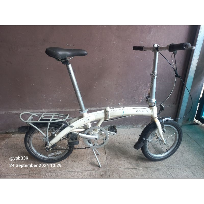 Jual sepeda lipat Dahon Curve D3 preloved | Shopee Indonesia