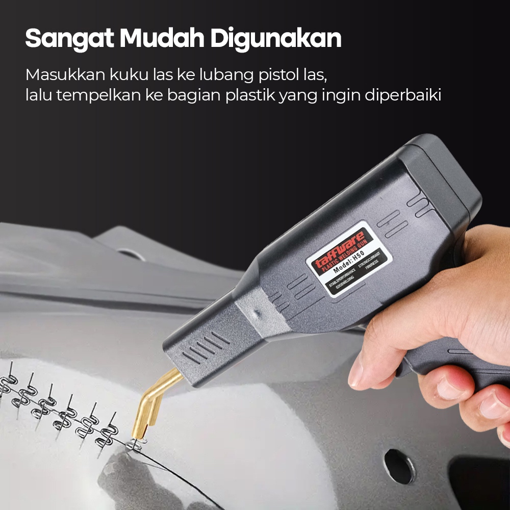 Jual Taffware Pistol Las Plastik Welding Automobile Bumper Machine 220V ...