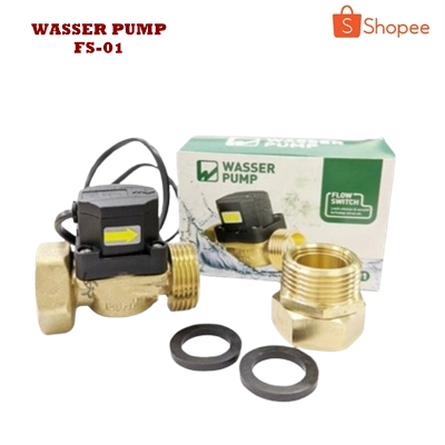 Jual Flow Switch WASSER FS-01 (1" X 1" ) / Saklar Otomatis Pompa Air / Torka | Shopee Indonesia