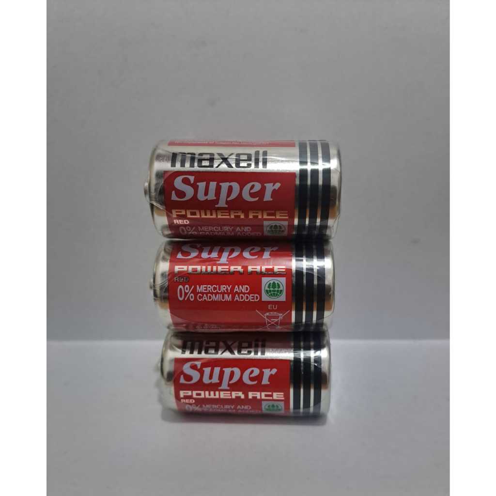 Jual Baterai Maxell R14P SUM-2 Original 1.5V Batre Tanggung Tipe C R14P ...
