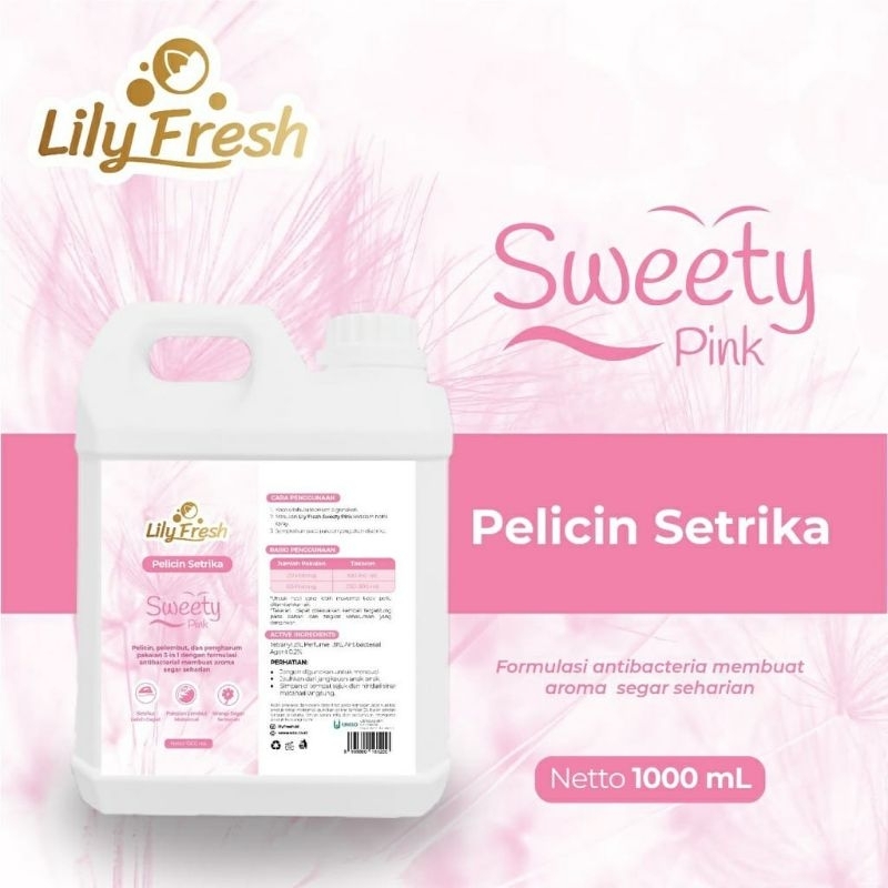 Jual LILY FRESH Pewangi Setrika Dan Pelicin Setrika Pakaian Laundry ...