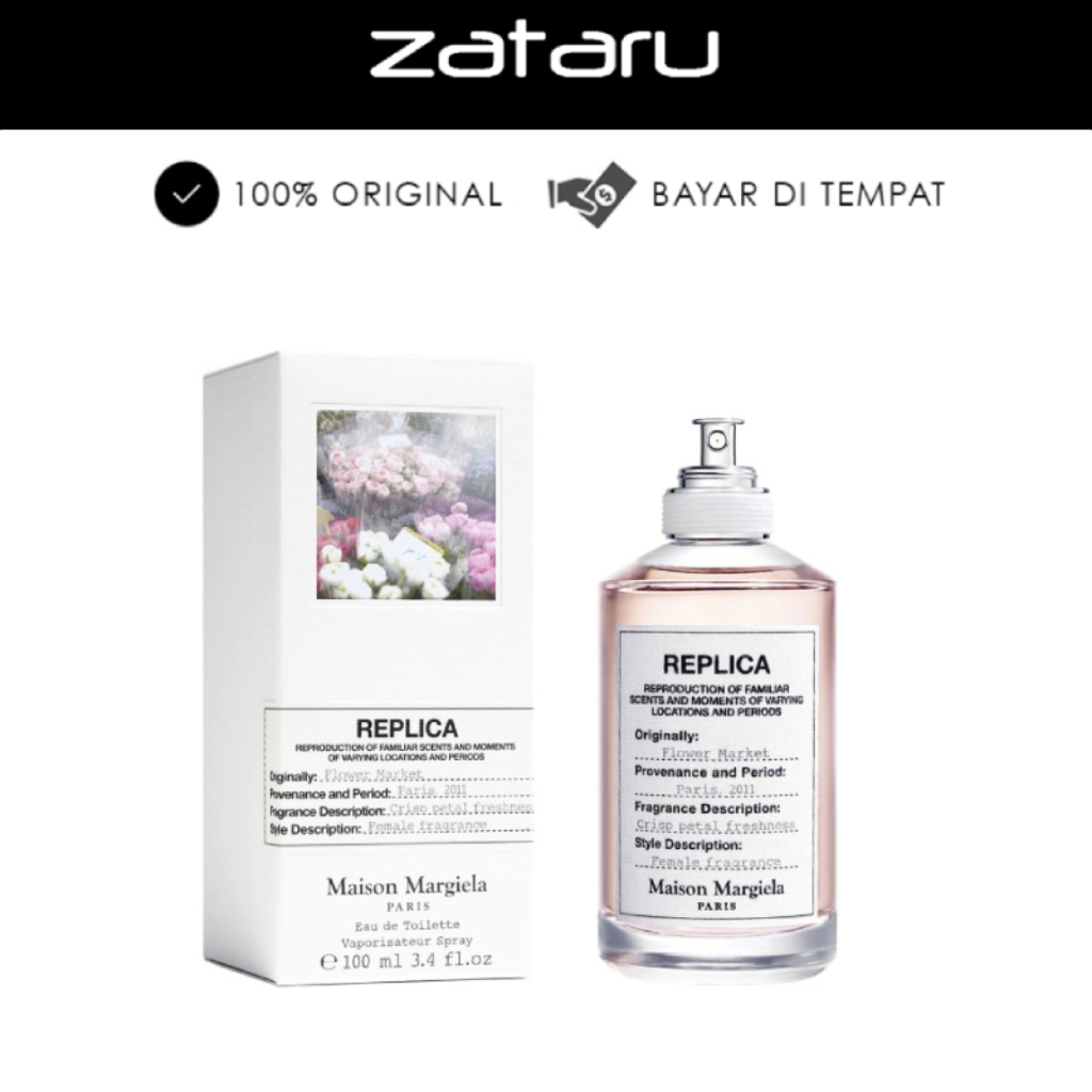 Jual Maison Margiela Replica Flower Market Woman EDT - 100 ML | Shopee ...