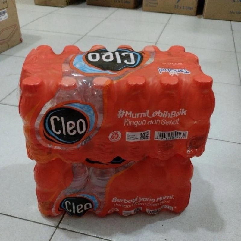 Jual Cleo botol mini 220ml/purewater/airmineralmurniberoksigen isi 24 ...