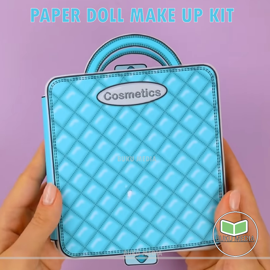 Jual paper doll house MAKE UP KIT mainan edukatif anak perempuan boneka ...