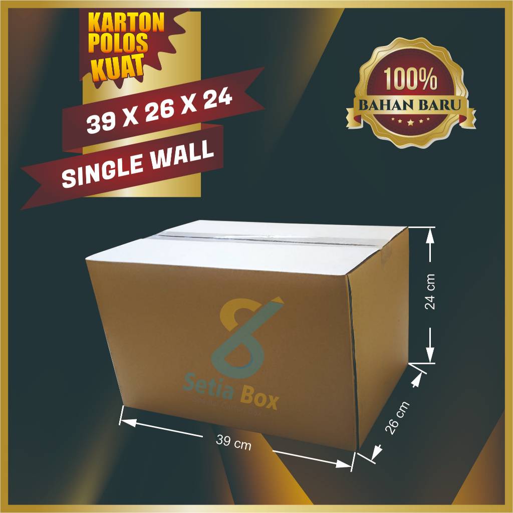 Jual Kardus Box Karton Kotak Dus Sedang Medium Packing Sembako Hampers ...