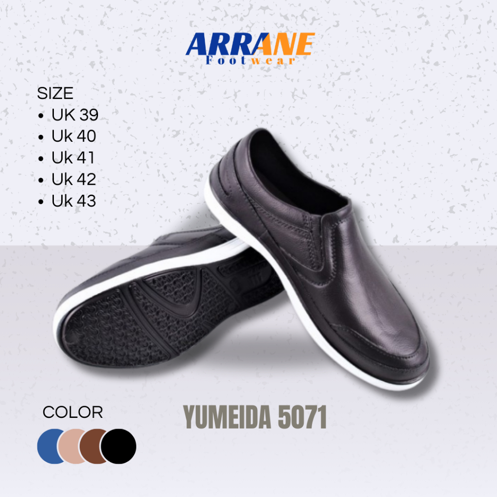 Jual Sepatu Yumeida 5071 - (FREE KAOS KAKI ) Sepatu Pantofel Pria ...