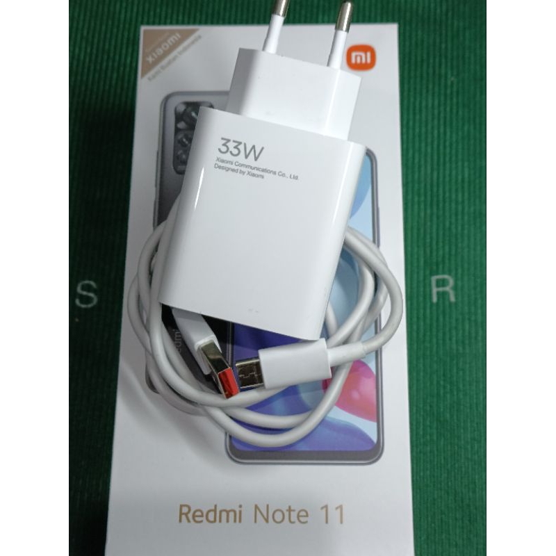 Jual CHARGER ADAPTOR BAWAAN REDMI NOTE 11 ASLI ORIGINAL 33WATT TURBO ...