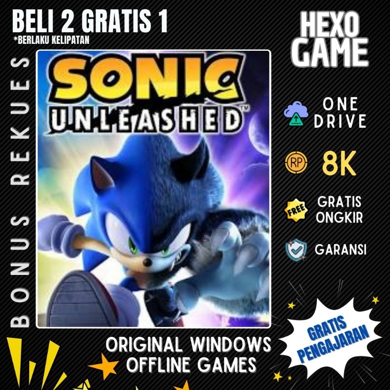 Jual Sonic Unleashed - PC Game - - LINK DOWNLOAD - GAME LAPTOP - GAME ...