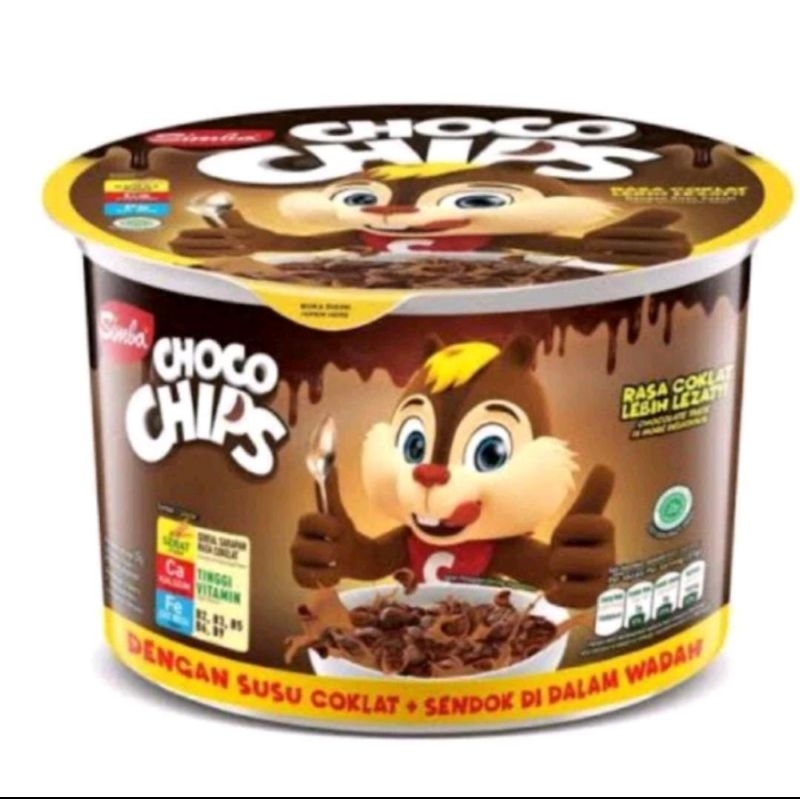 Jual SIMBA CHOCO CHIPS CUPS 34 GRAM | Shopee Indonesia