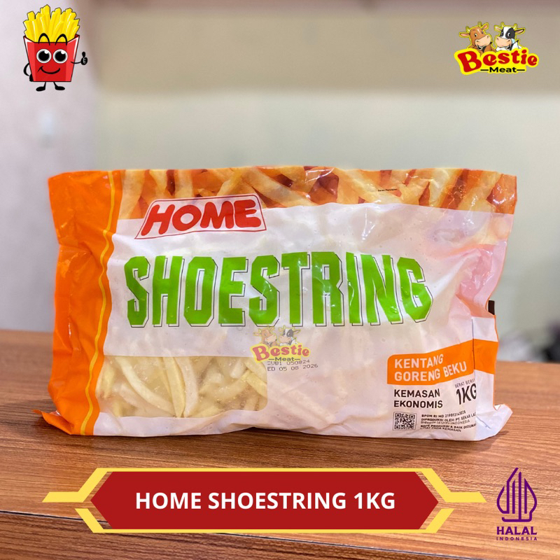 Jual Home Kentang Shoestring & Straight Cut 1Kg | Shopee Indonesia