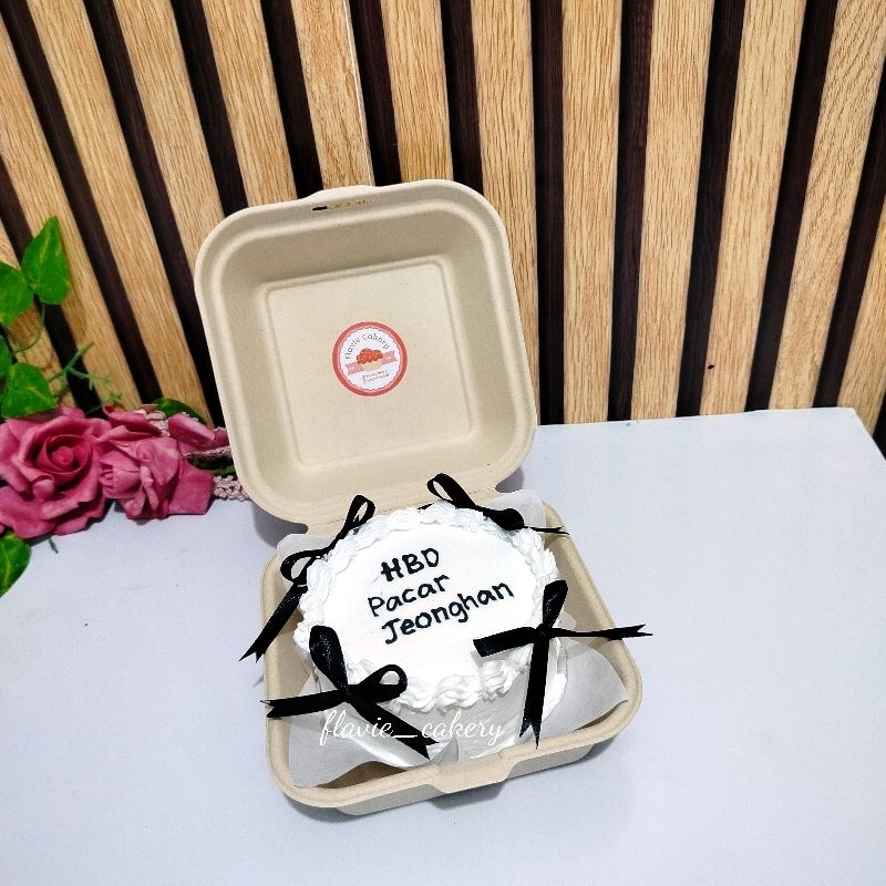 Jual Bento Cake Coquette Pita Full whipcream | Shopee Indonesia