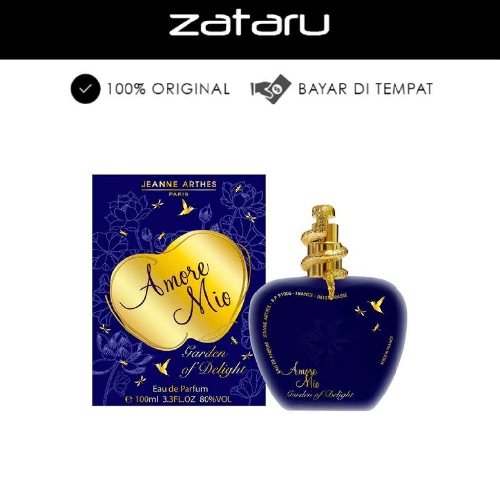 Jual Jeanne Arthes Amore Mio Garden Of Delight Woman EDP - 100 ML | Shopee Indonesia
