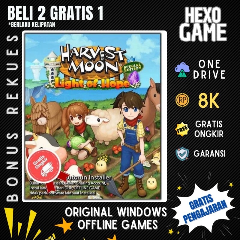Jual Harvest Moon : Light of Hope - PC Game - - LINK DOWNLOAD - GAME LAPTOP - GAME KOMPUTER ...