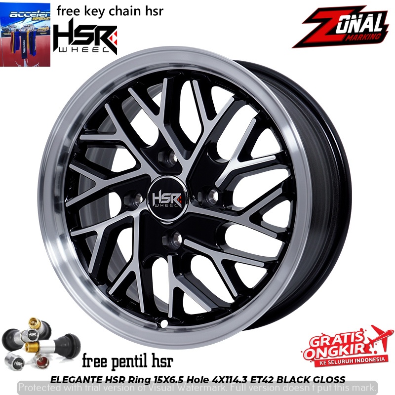 Jual VELG MOBIL RACING HSR TERBARU R15 PAS DI MOBIL AVANZA,XENIA,LIVINA,KIJANG | Shopee Indonesia