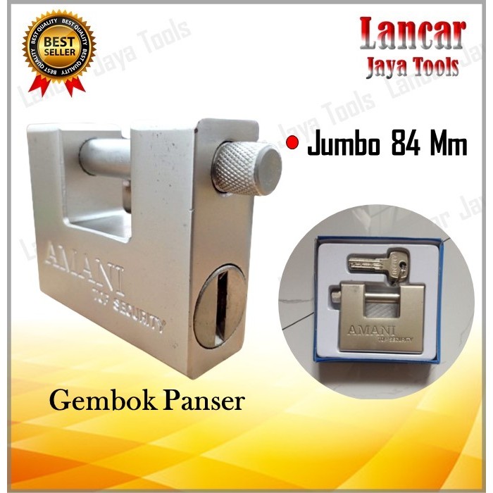 Jual GEMBOK BAJA ANTI MALING GEMBOK BESAR KUAT KUNCI KOKOH GEMBOK PAGAR ...