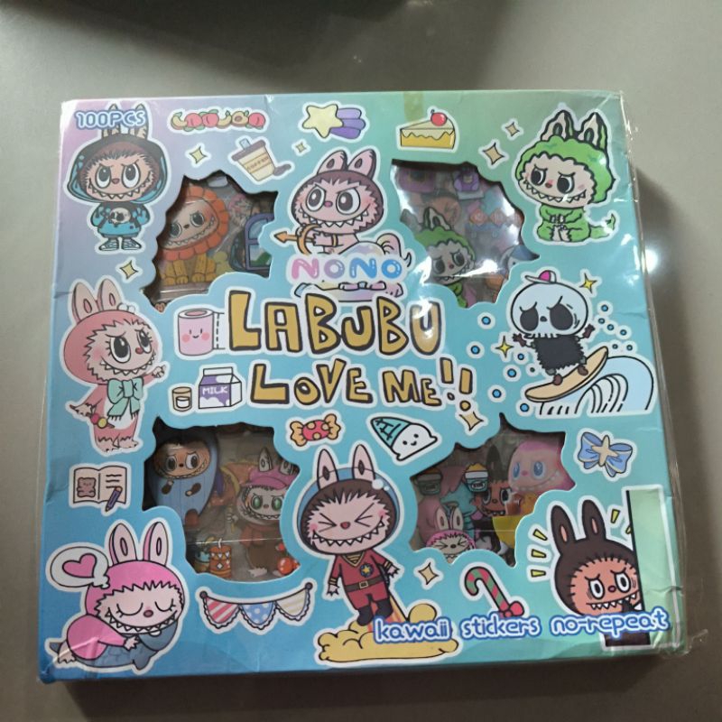 Jual stiker labubu 1box | Shopee Indonesia