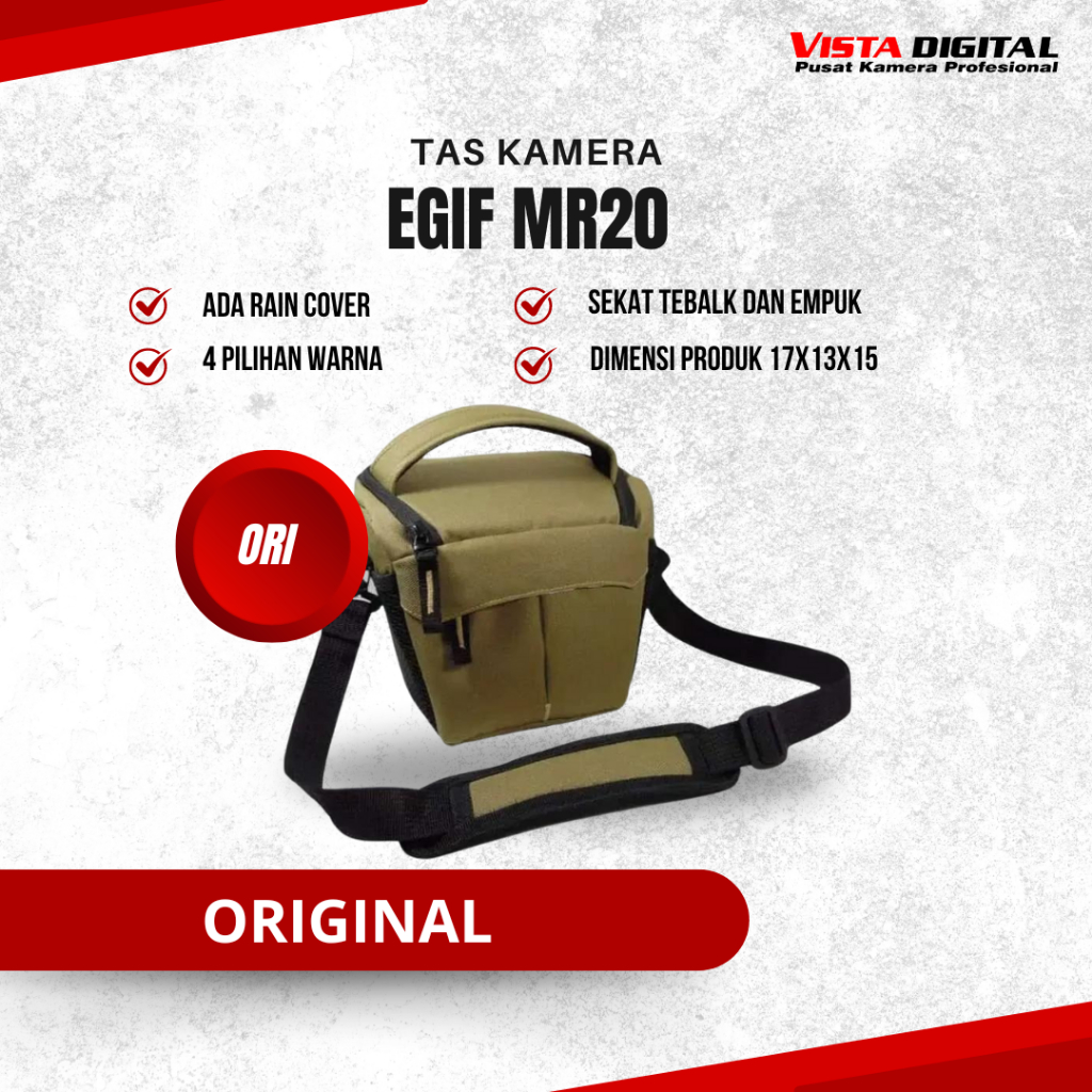 Jual TAS EGIF MR20 TAS KAMERA MIRRORLESS, DSLR, PROSUMER , HANDYCAM | Shopee Indonesia