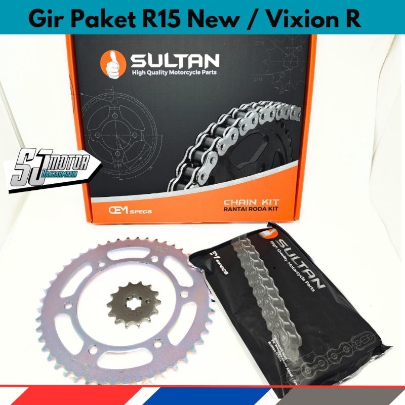 Jual Gir Paket Gir Set SULTAN R15 R 15 New V 3 V3 Vixion R New LED ...