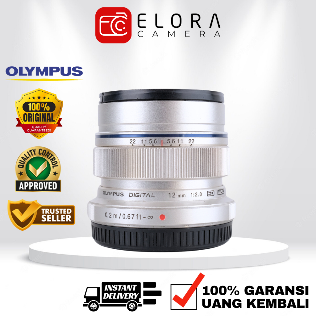 Jual Olympus M.Zuiko 12mm F2 ED / Lensa Olympus M Zuiko Digital 12 mm F ...