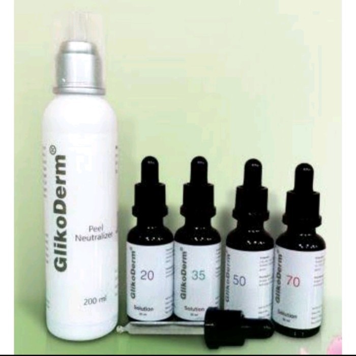 Jual GLIKODERM Peeling Solution AHA Glycolic Acid/20%/35%/50%/70% ...