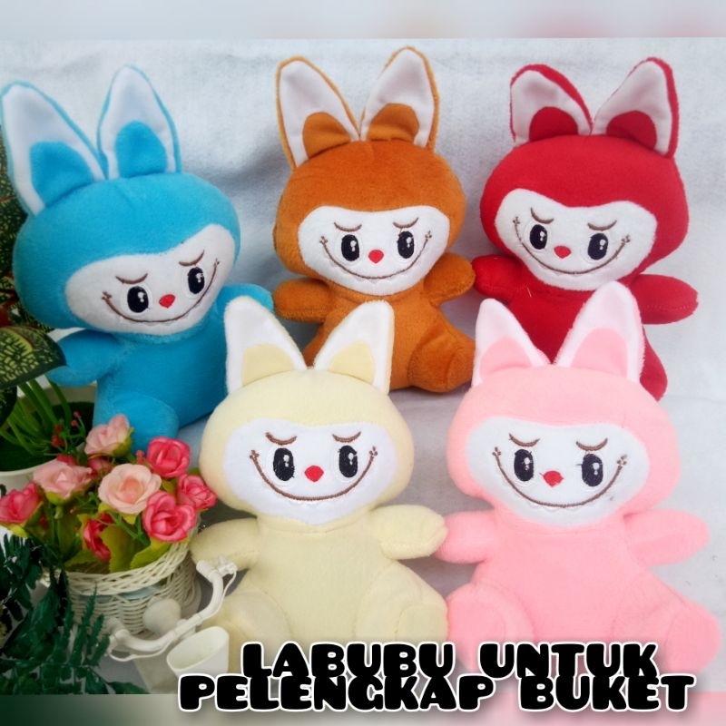 Jual BONEKA LABUBU Uk 16 Cm, Labubu Mini, Pelengkap Buket, Hadiah Ulang ...