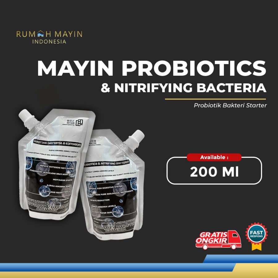 Jual Mayin Probiotic & Nitrifying Bacteria Probiotik Bakteri Starter ...