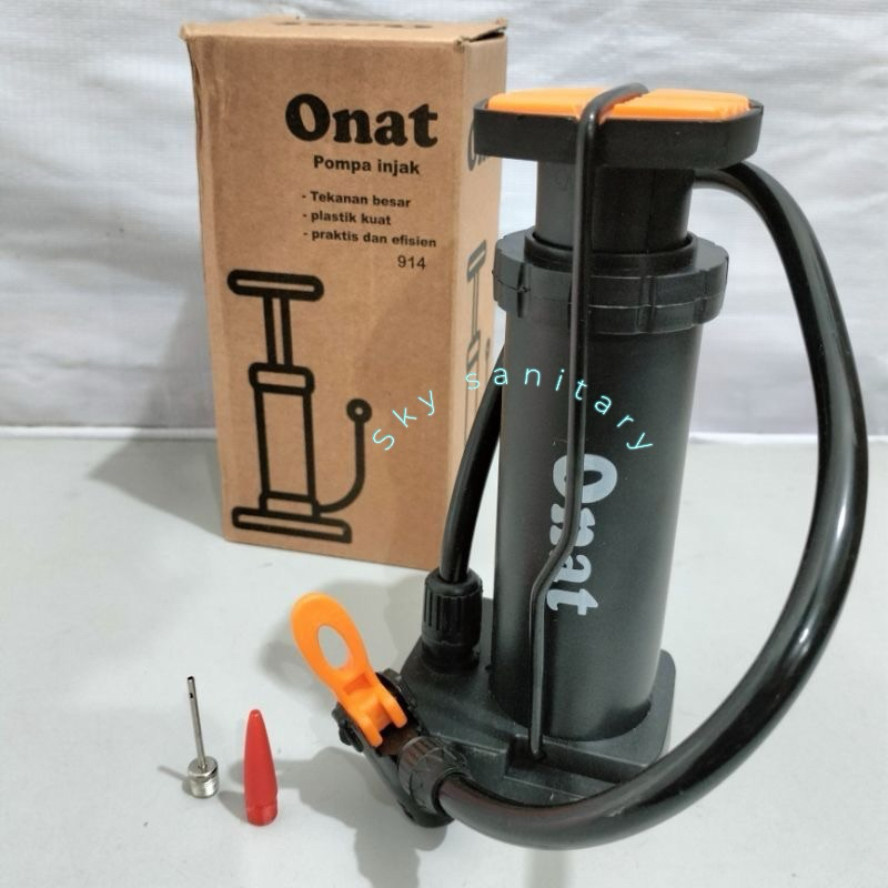 Jual FOOT PUMP /POMPA INJAK MINI/ POMPA SEPEDA MOTOR MINI /POMPA BOLA ...