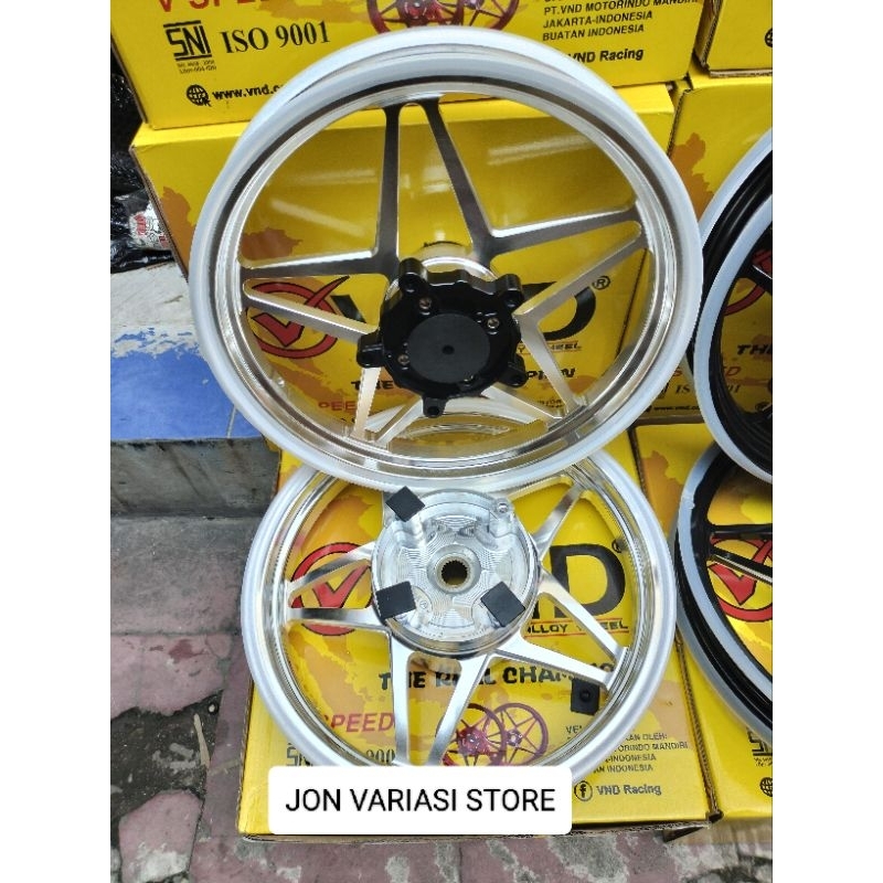 Jual VELG RACING ORIGINAL VND V SPEED V1 185x14 & 215x14 PCX 160 PCX ...